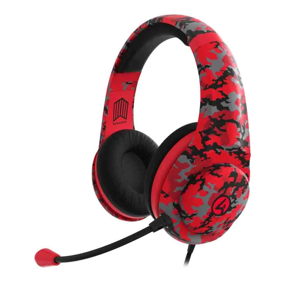 4Gamers MARAUDER Gaming Headset for XBOX, PS4/PS5, Switch, PC - Red ...
