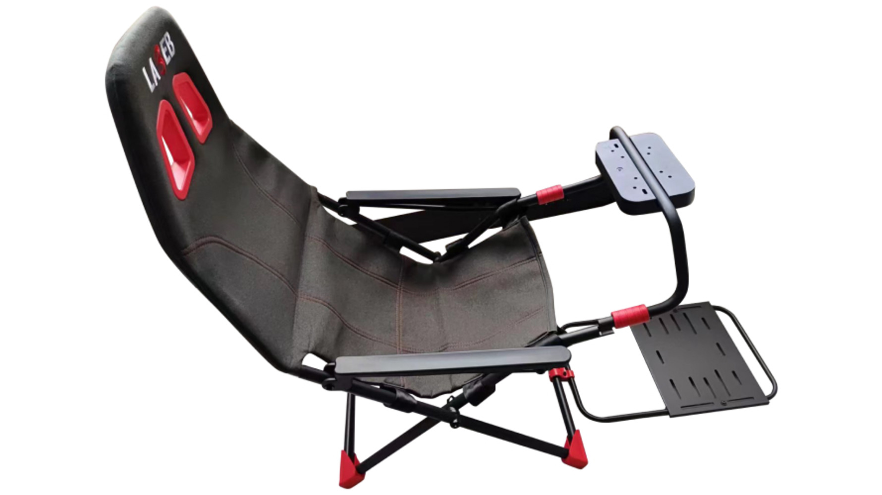 Buy La3eb Folding Gaming Simulator cockpit - Black | La3eb - Modern ...