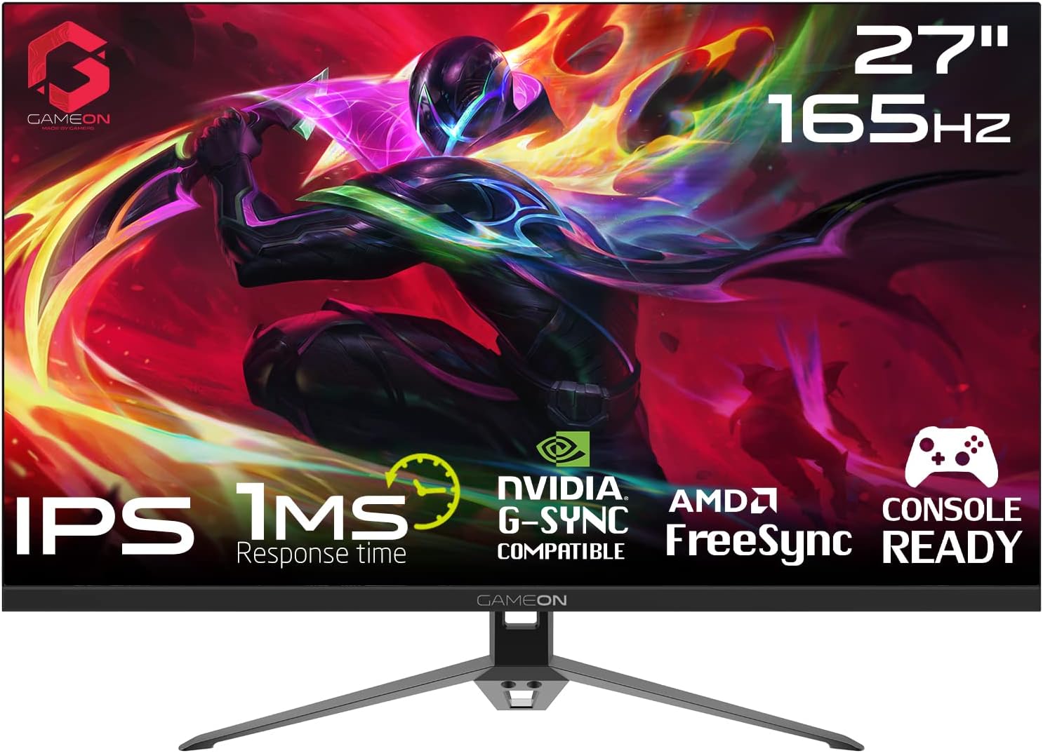 Buy GAMEON GOVE127FHD165IPS 27 Inch Gaming Monitor | FHD | 165Hz | 1ms ...