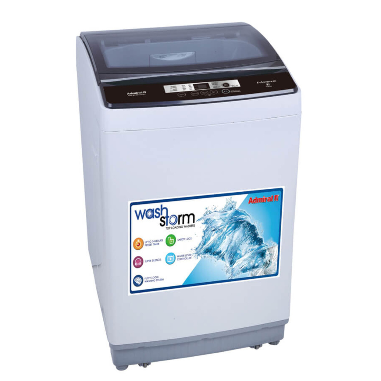 Admiral 7kg Top Load Washer Fuzzy logic 8 Programs safety lock ...