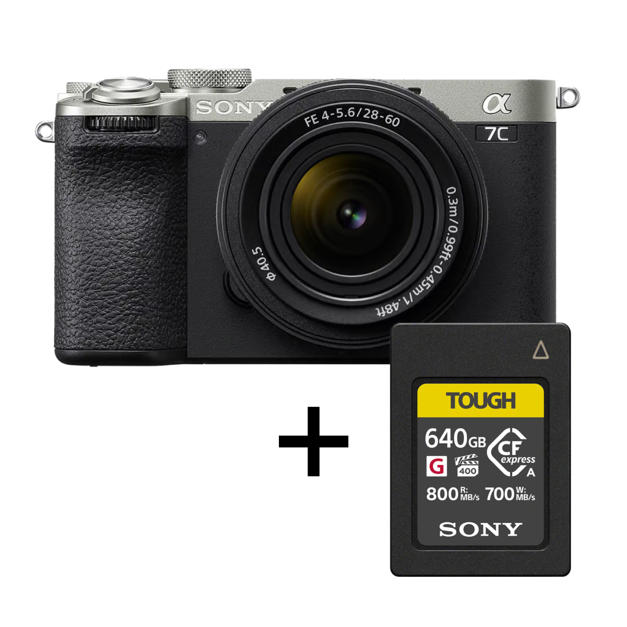 Sony ILCE-7CM2L | α7C II Compact Full-Frame Camera with Sony CFexpress ...